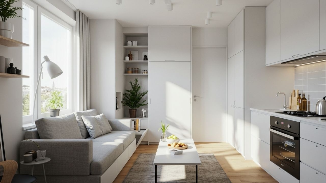 Brilliant Tiny Apartment Ideas Minimalist Design Hacks to Maximize ...
