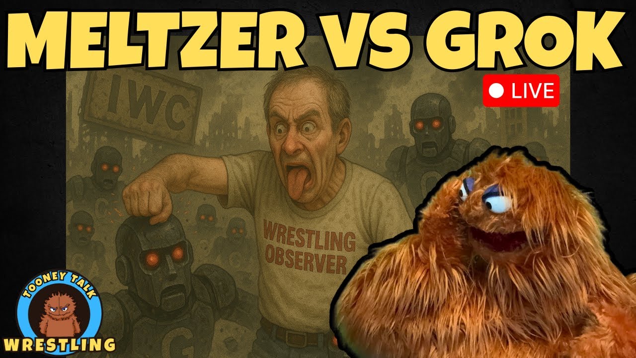 MARVIN MOVIE MONSTER IS LIVE: Meltzer Battles Grok, Tony Battles the ...