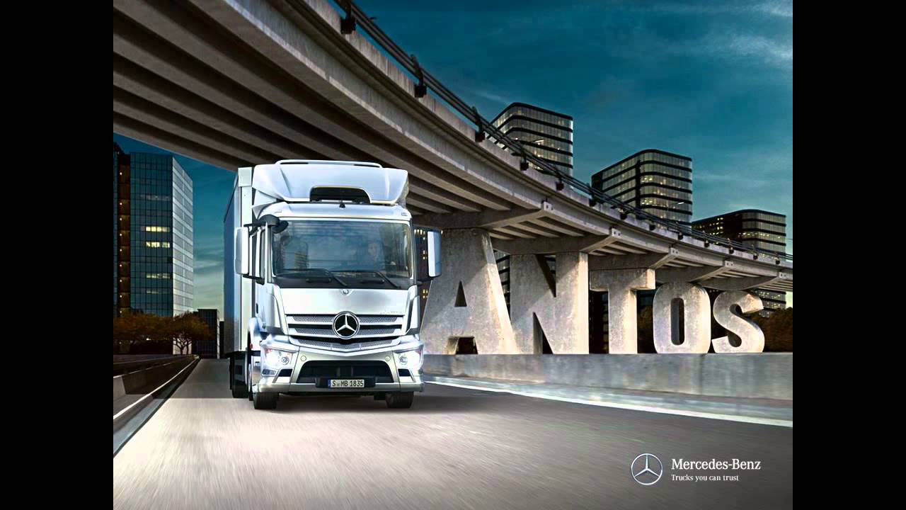 Mercedes-Benz Antos first pictures - YouTube