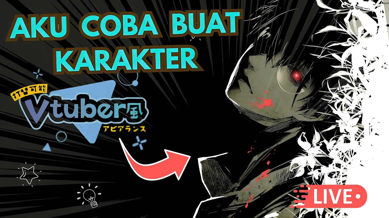 Alyuta coba buat Karakter Vituber - YouTube