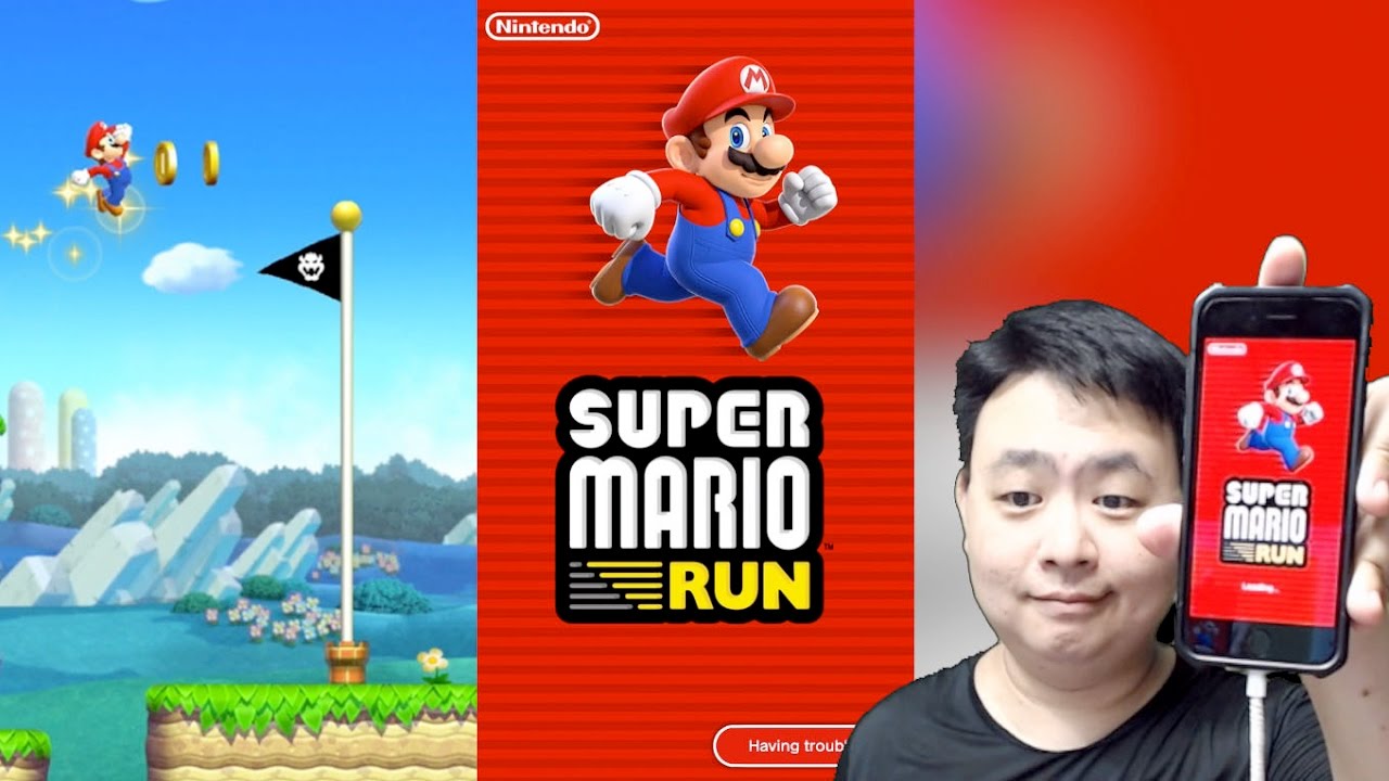 Super Mario Run (iOS) First Impression & let's play - YouTube