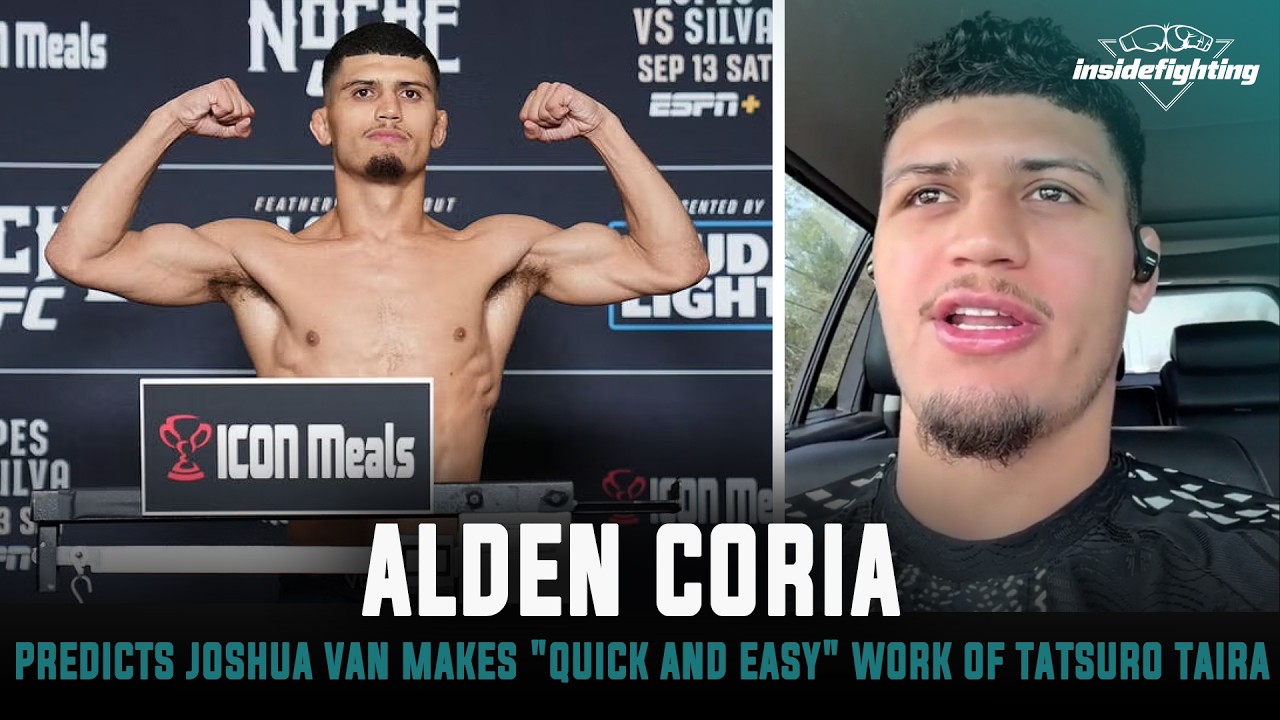 Alden Coria Predicts Joshua Van Makes "Quick and Easy" Work of Tatsuro ...