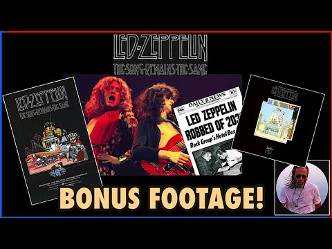 Members Bonus Footage From My Latest Video! Led Zeppelin Live Albums ...