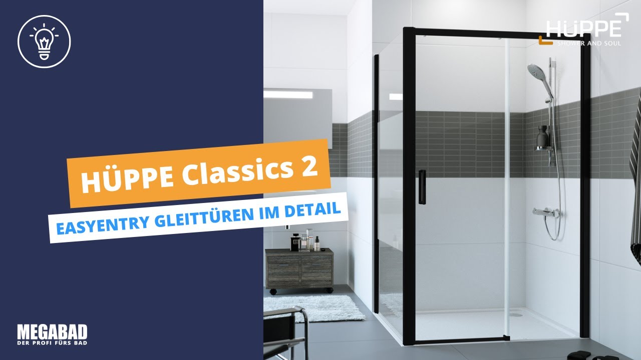 HÜPPE Classics 2 Easyentry Gleittüren: Produktvideo - YouTube