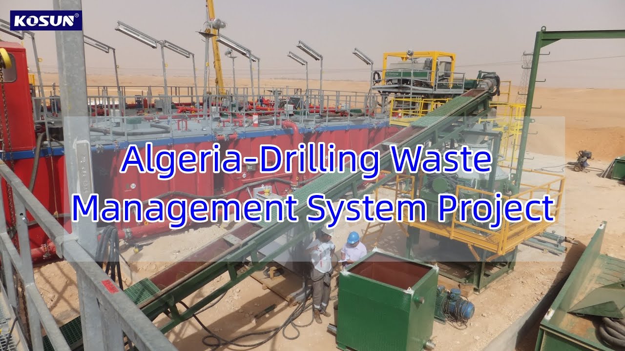 Algeria-Drilling Waste Management System Project - YouTube