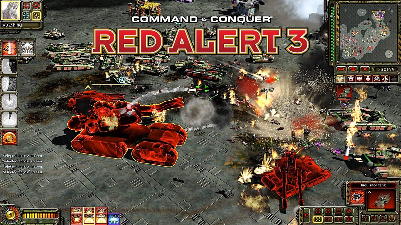 Red Alert 3 The New World MOD Soviet Sub Faction Vs Allies Sub faction ...