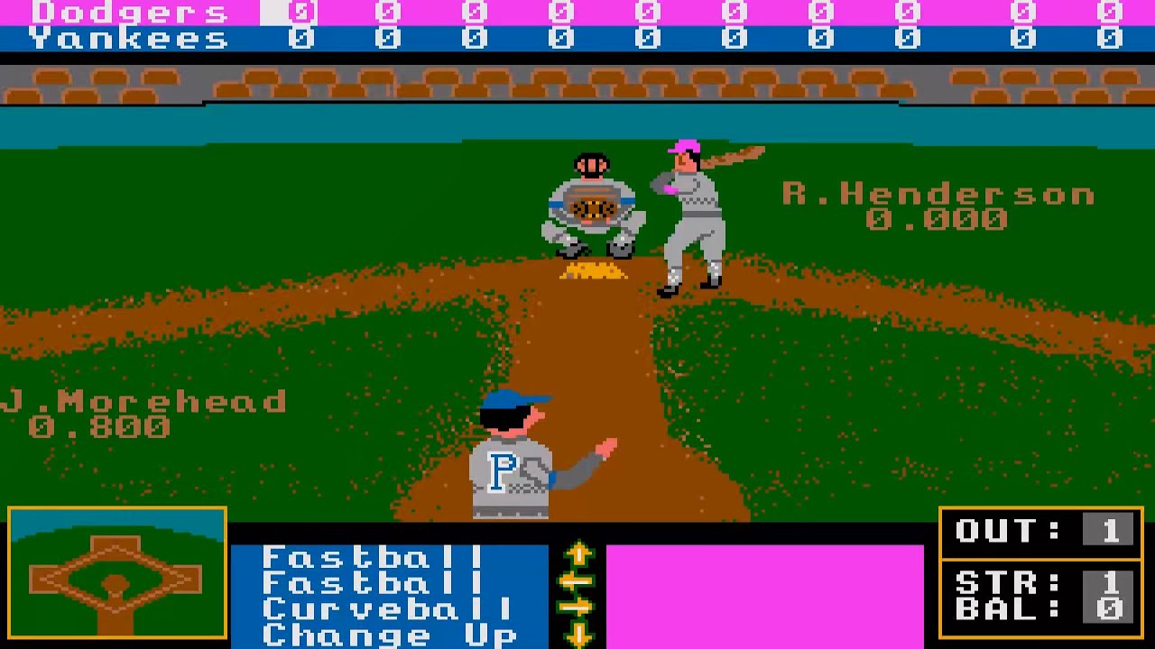 ATARI ST OTHER Baseball 1992 BASE BALL Peter Van den Houten DISK ST ...
