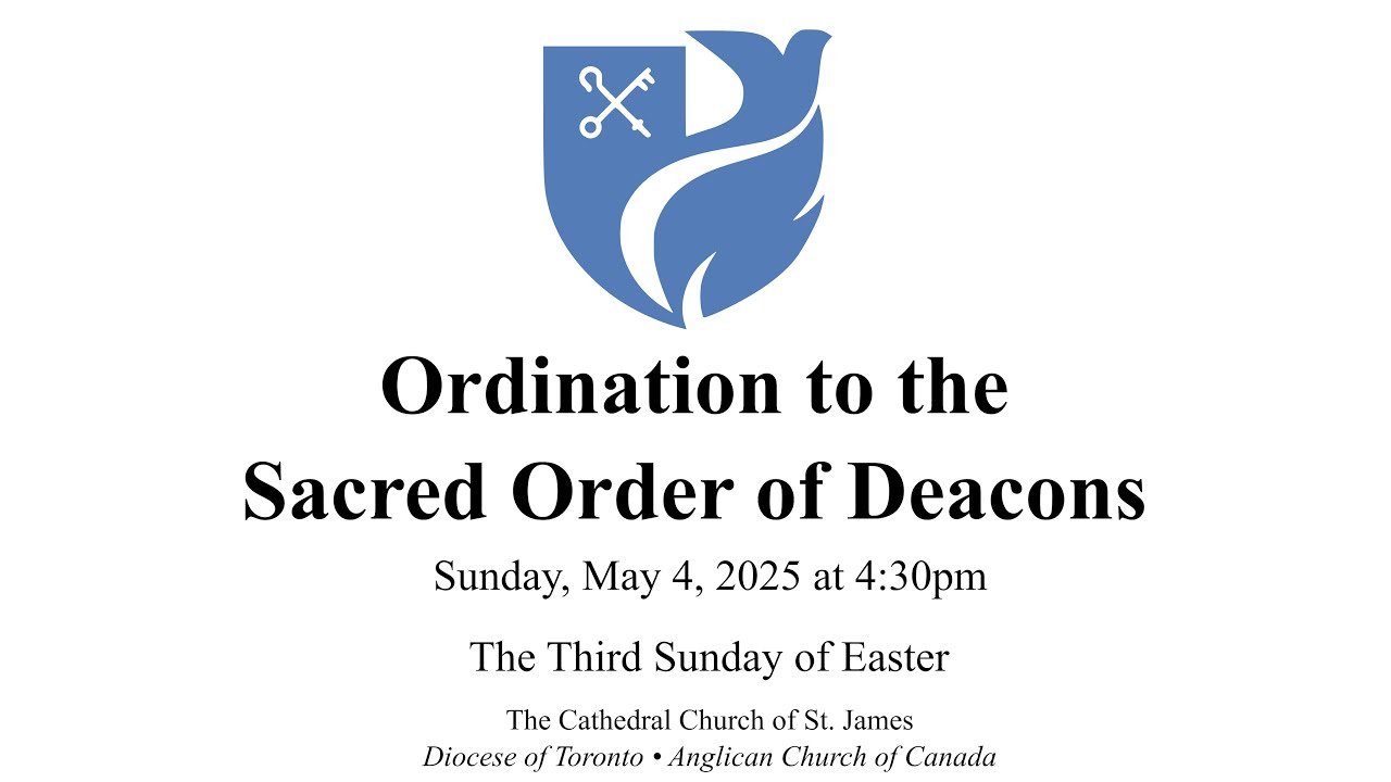 Ordination to the Sacred Order of Deacons - YouTube