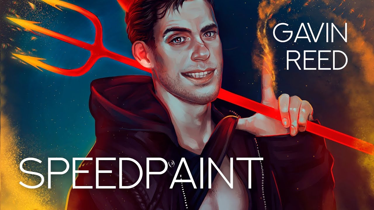 Gavin Reed from Detroit Become Human • Speedpaint - YouTube