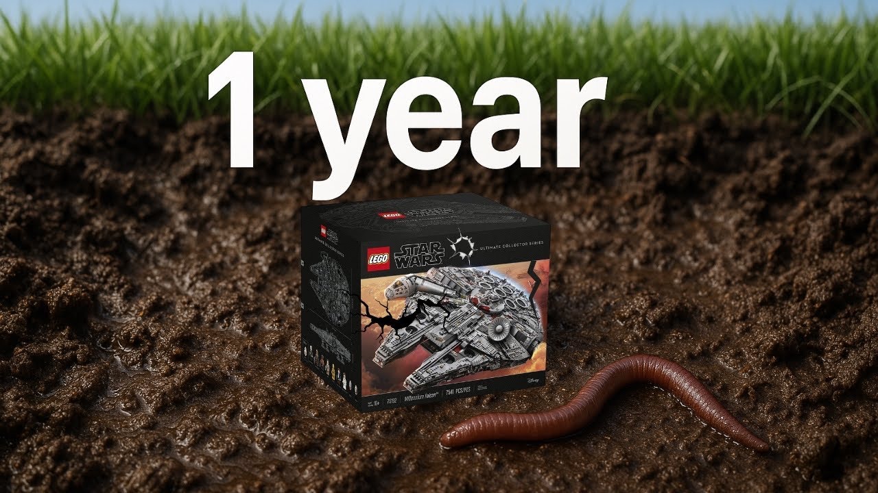 Digging Up A Buried Lego Set After 1 Year... - YouTube