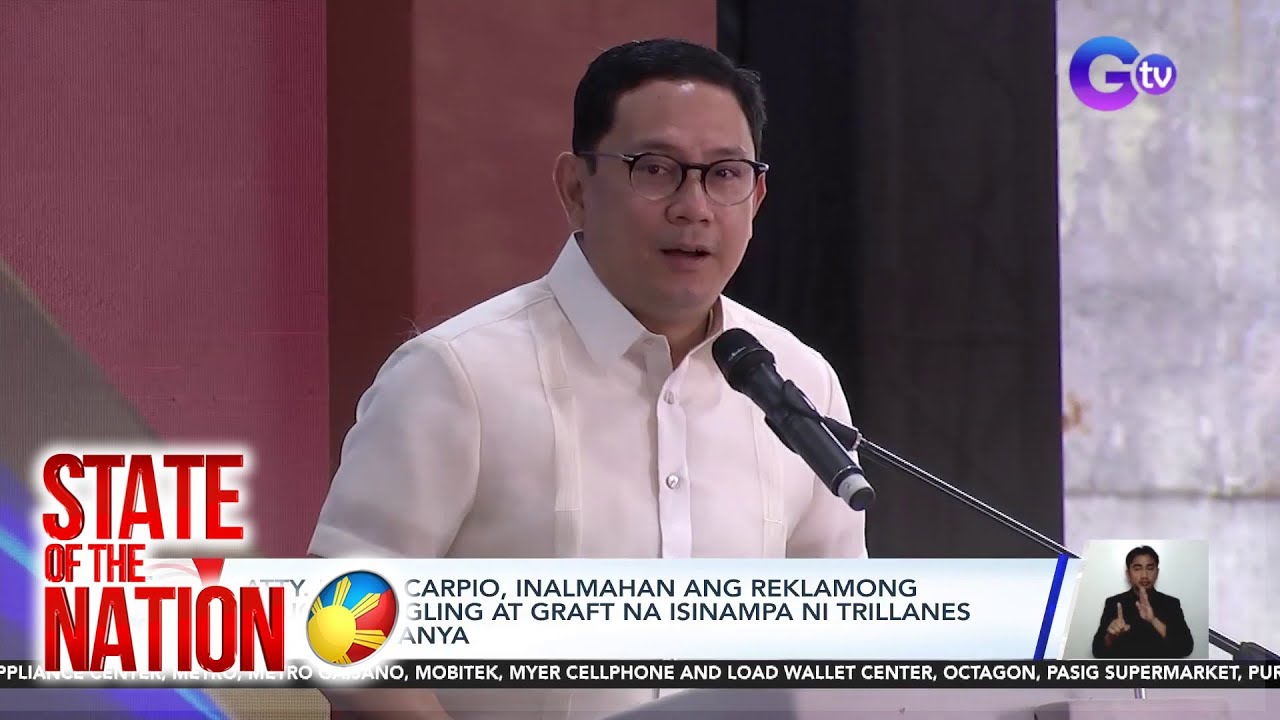 Atty. Mans Carpio, inalmahan ang reklamong Drug Smuggling at Graft ...