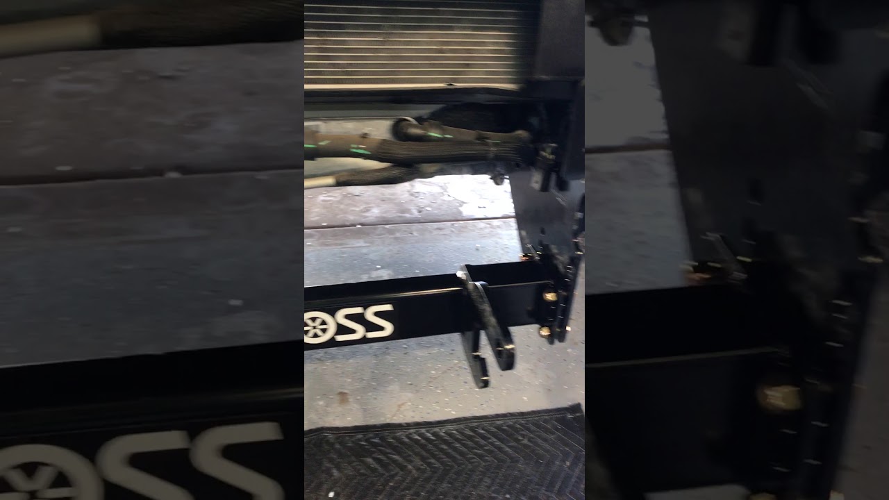 2017 f350 boss plow install part 2 - YouTube