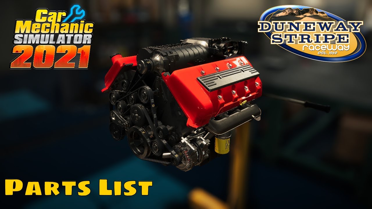 Car Mechanic Simulator 2021: V8 DOHC AXK-SCRS M - YouTube