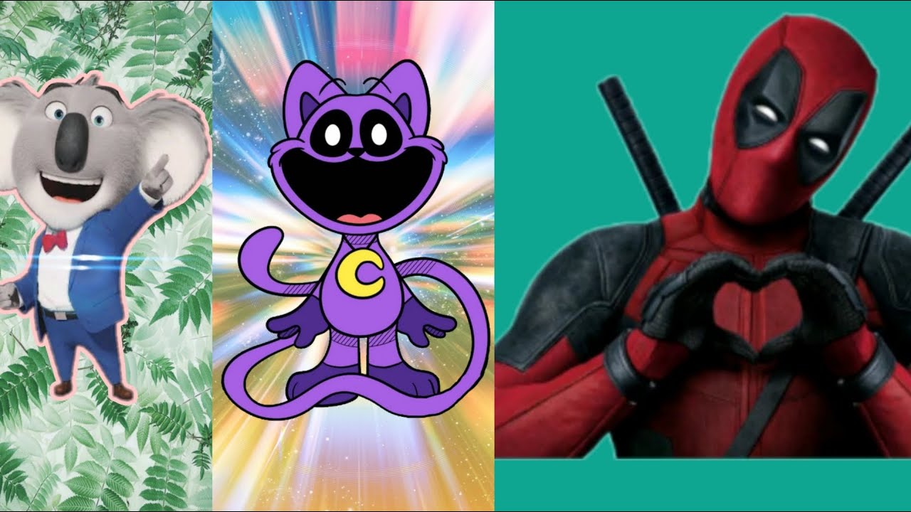 Deadpool Vs Cat Nap Vs Sing 2 Zoonomaly Who Sung Better - YouTube