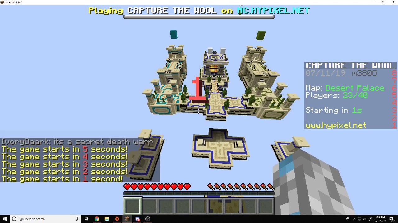 Wool Wars! :O [Minecraft Hypixel] - YouTube