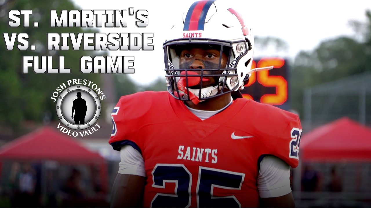 St. Martin's vs. Riverside (Full Game Available NOW) | Top RBs Harlem ...