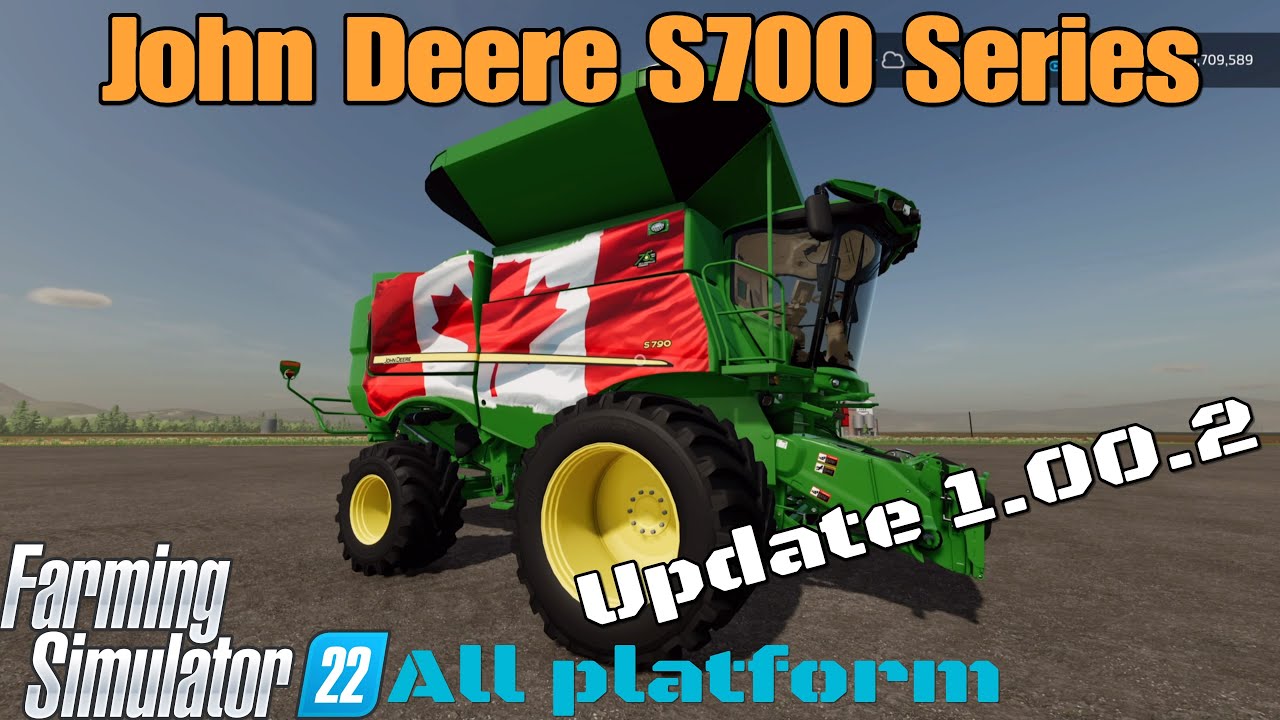 John Deere S700 Series / UPDATE for all platforms on FS22 - YouTube