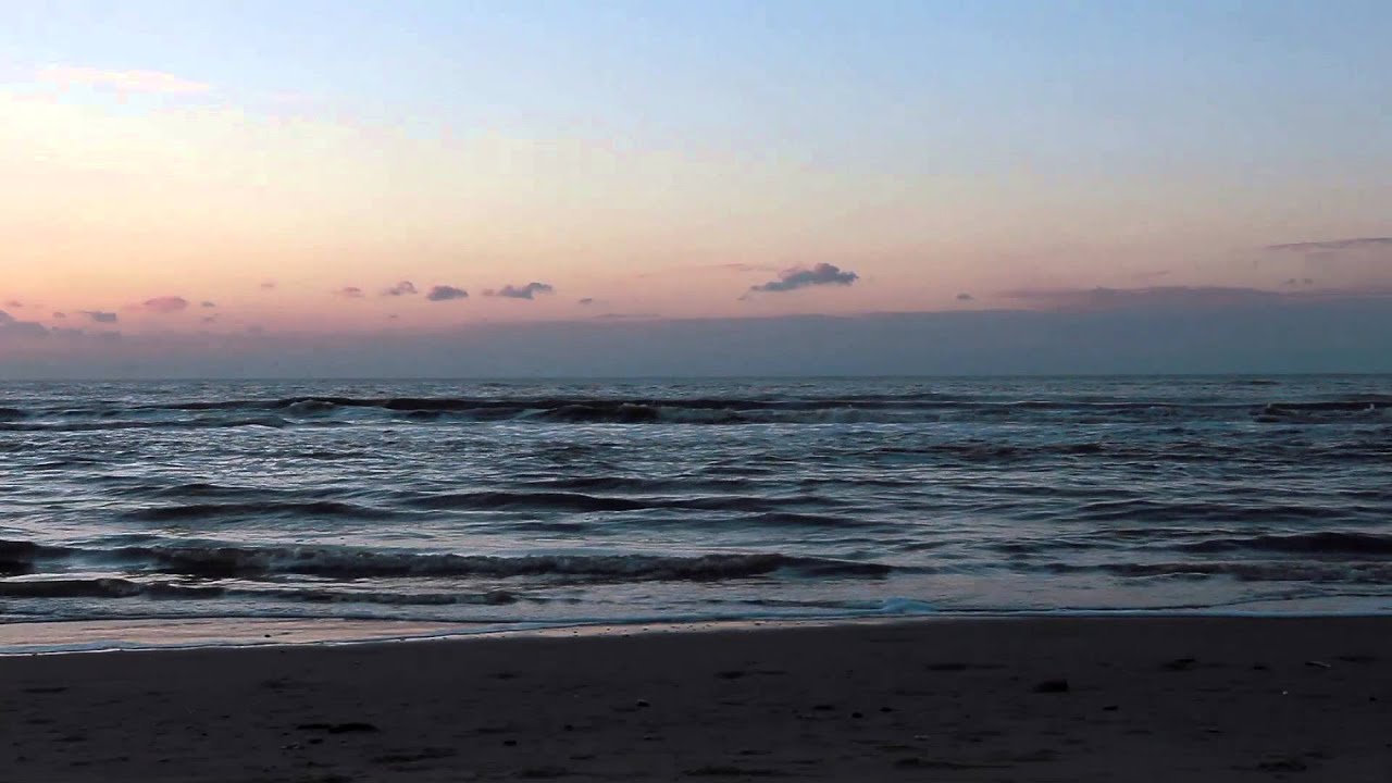 Calm Low Tide Waves (Relaxing Beach) - YouTube