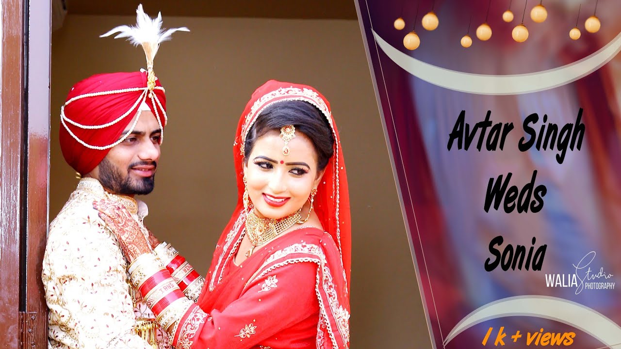 Avtar Singh & Sonia wedding highlight (walia Studio kala sanghian ...