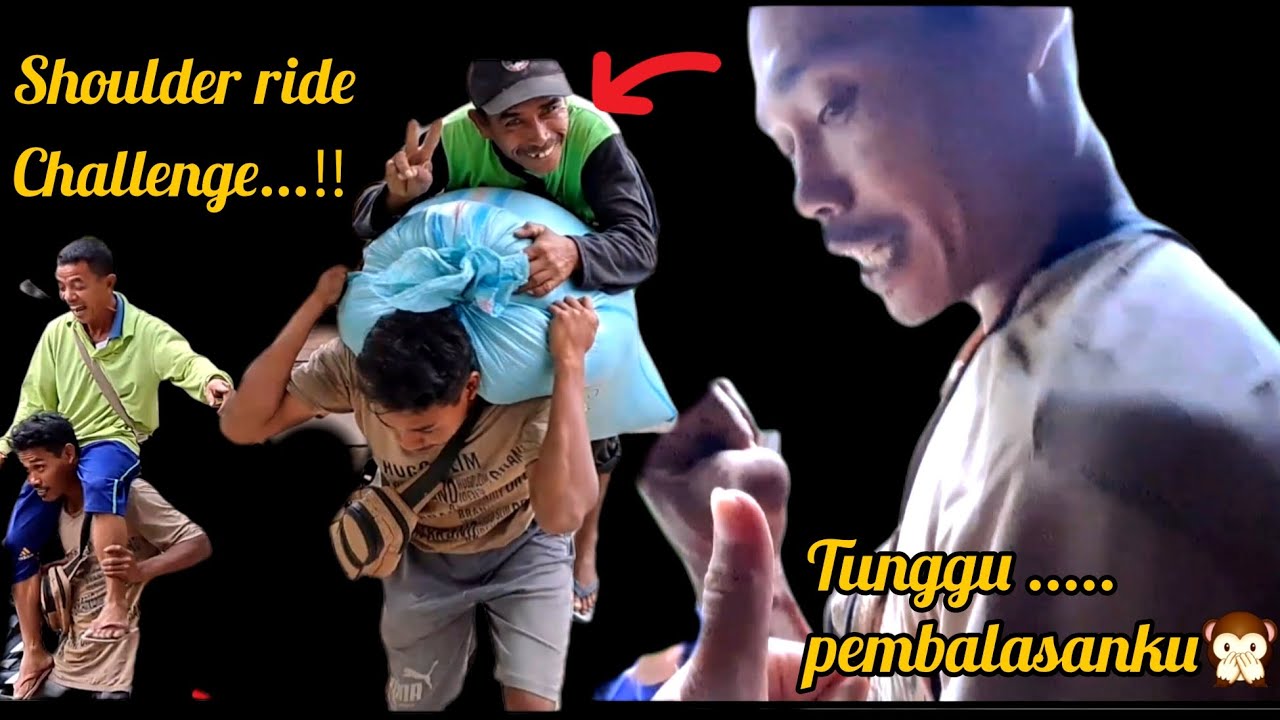 Shoulder Ride Challenge Terbaru 💥 💥#shoulderride #challenge # ...
