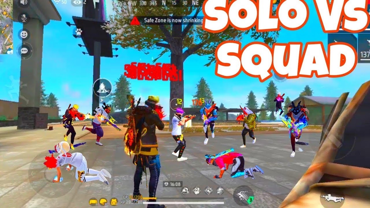 FF King 👑 90% Headshot Rate solo vs Squad Full Game Play intel i5 🖥 ...