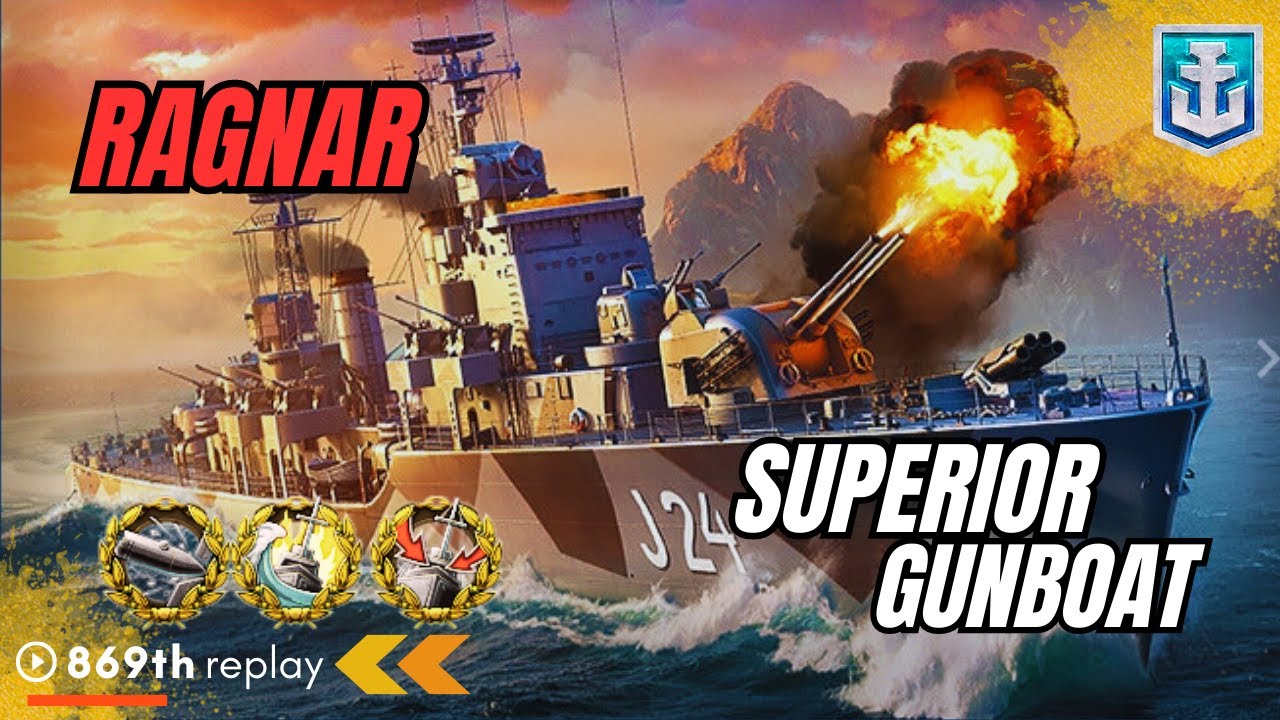 RAGNAR Destroyer / WoWs / World of Warships #wows #worldofwarships # ...