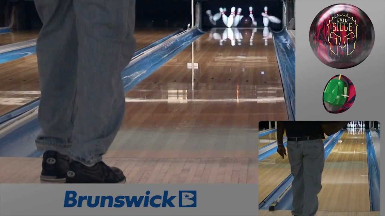 Brunswick Evil Siege bowling ball by Willie Willis, BuddiesProShop.com ...