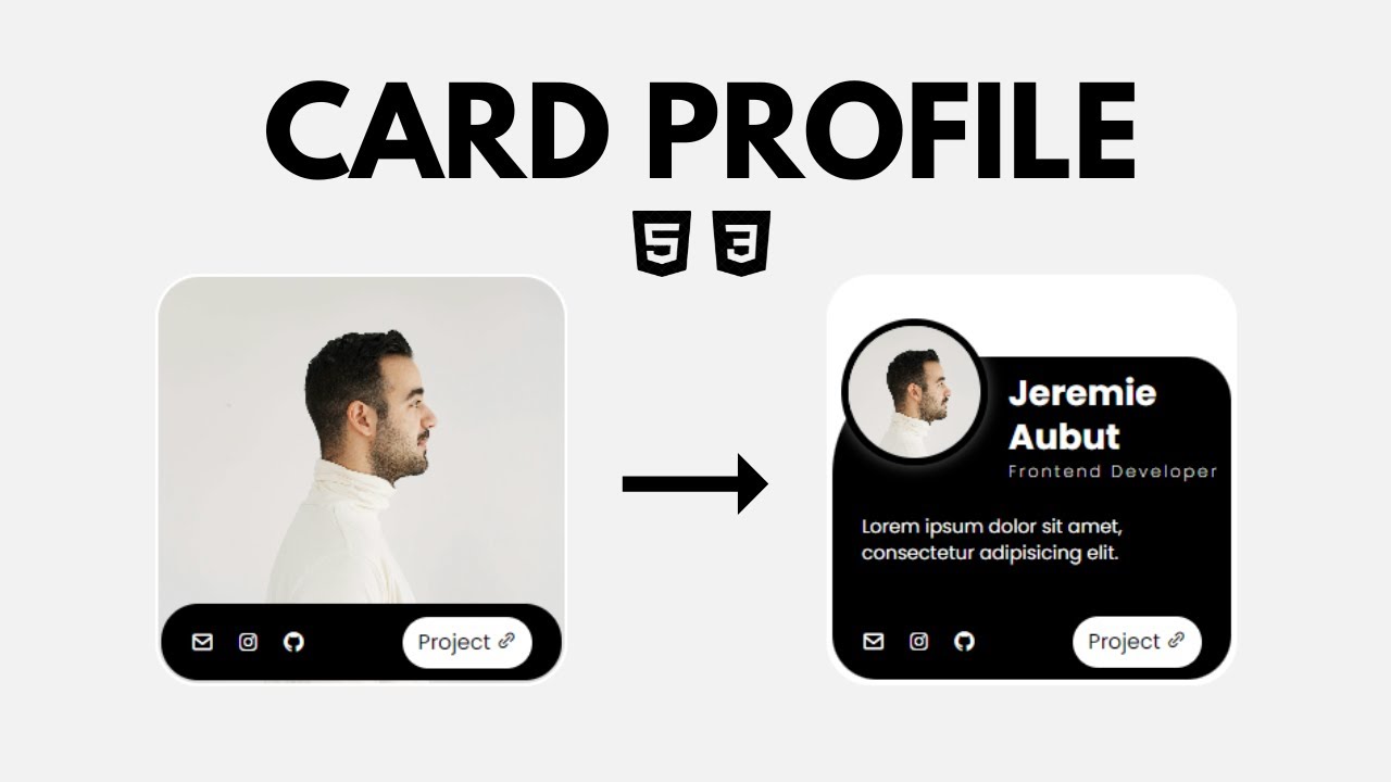 Transforma tu Perfil: Crea una Card Interactiva con Efecto Hover Paso a Paso - YouTube