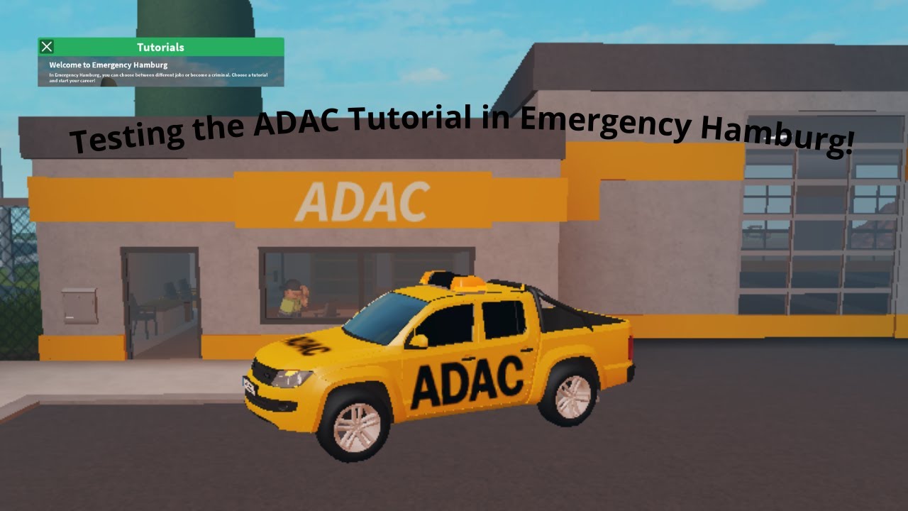 Testing the ADAC Tutorial in Emergency Hamburg! - YouTube