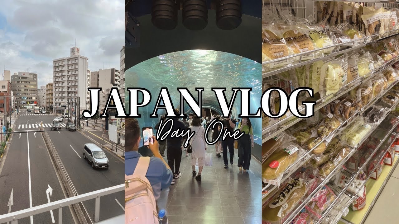 Japan Vlog: Day One // Our first day in Tokyo! 🇯🇵 - YouTube