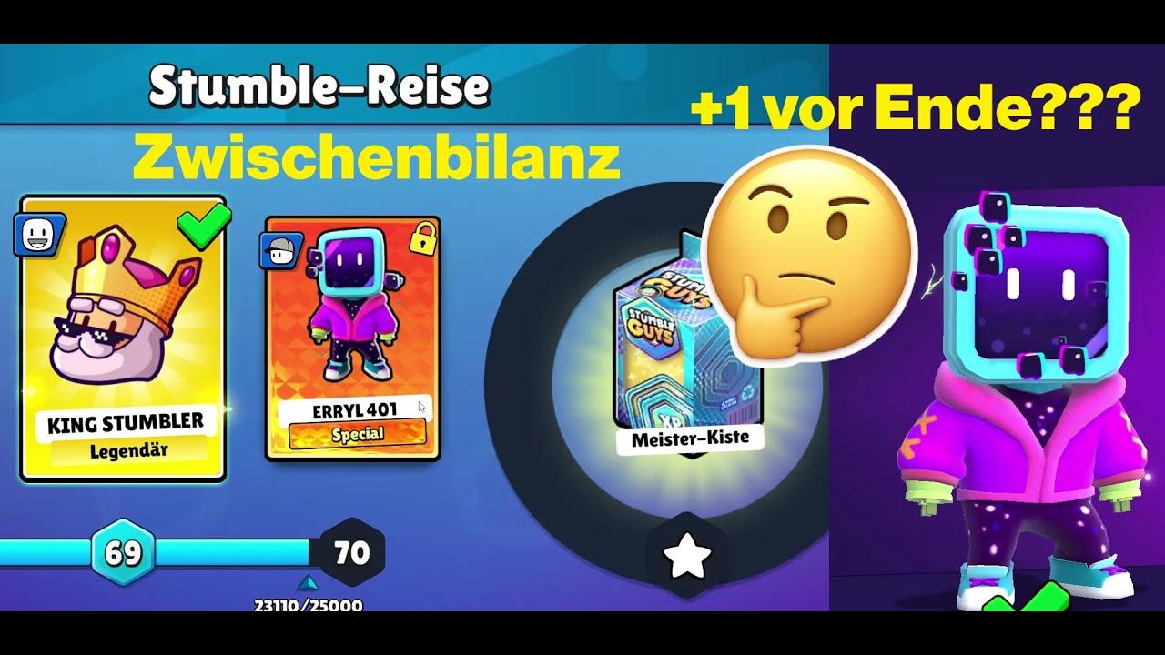 Stumble Guys - Zwischenbilanz + ERRYL 401 + History + Passtipps - YouTube