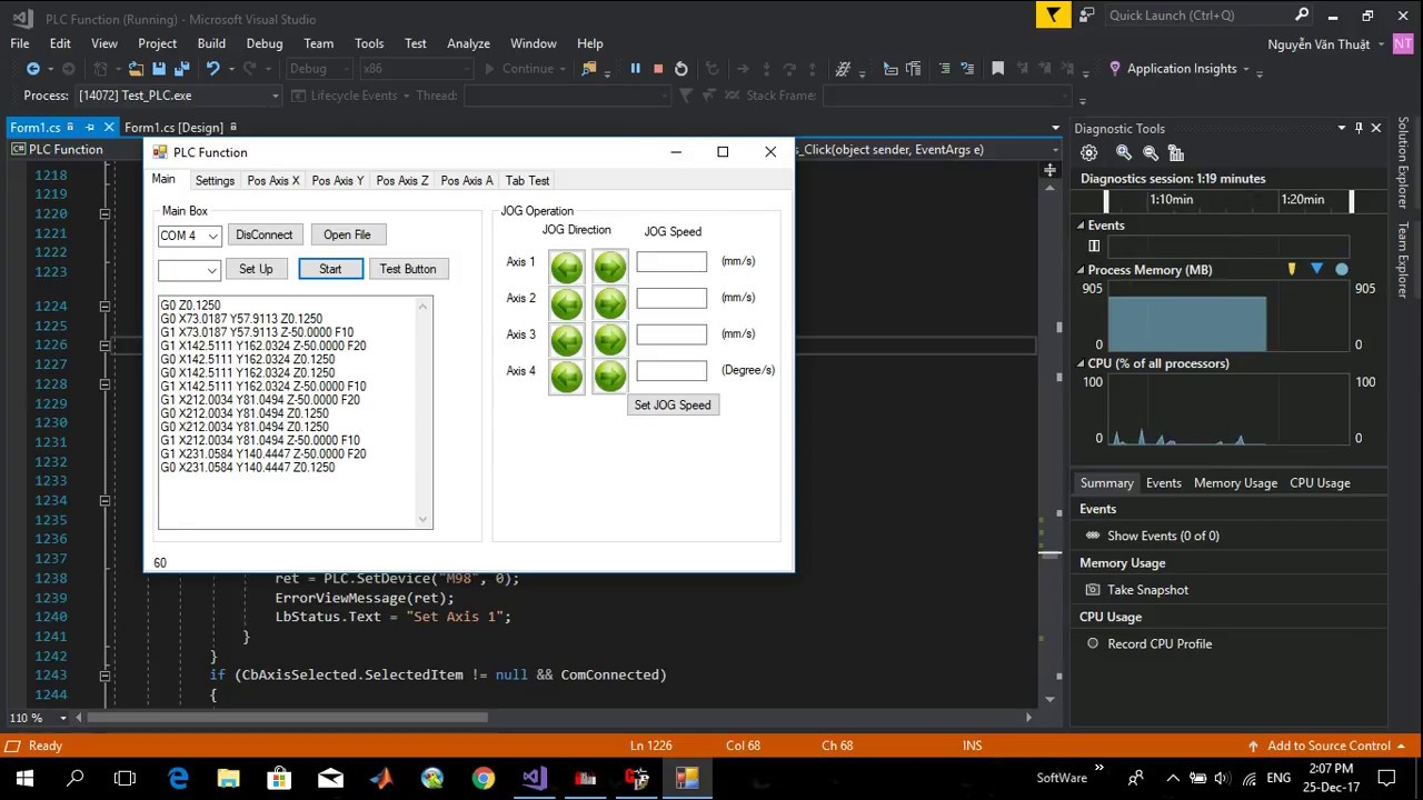 Communication PLC Mitsubishi with PC - Using MX-Component - YouTube