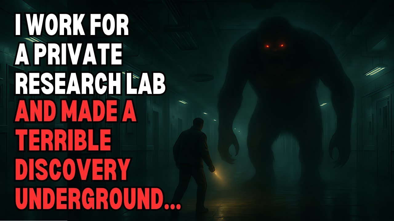 I Work For A Private Research Lab And Made A Terrible Discovery Underground... - YouTube