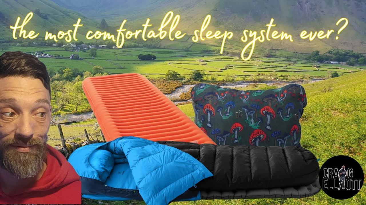 The Therm-a-rest Neoloft and Cinchable Pillow with the Zenbivy Light ...