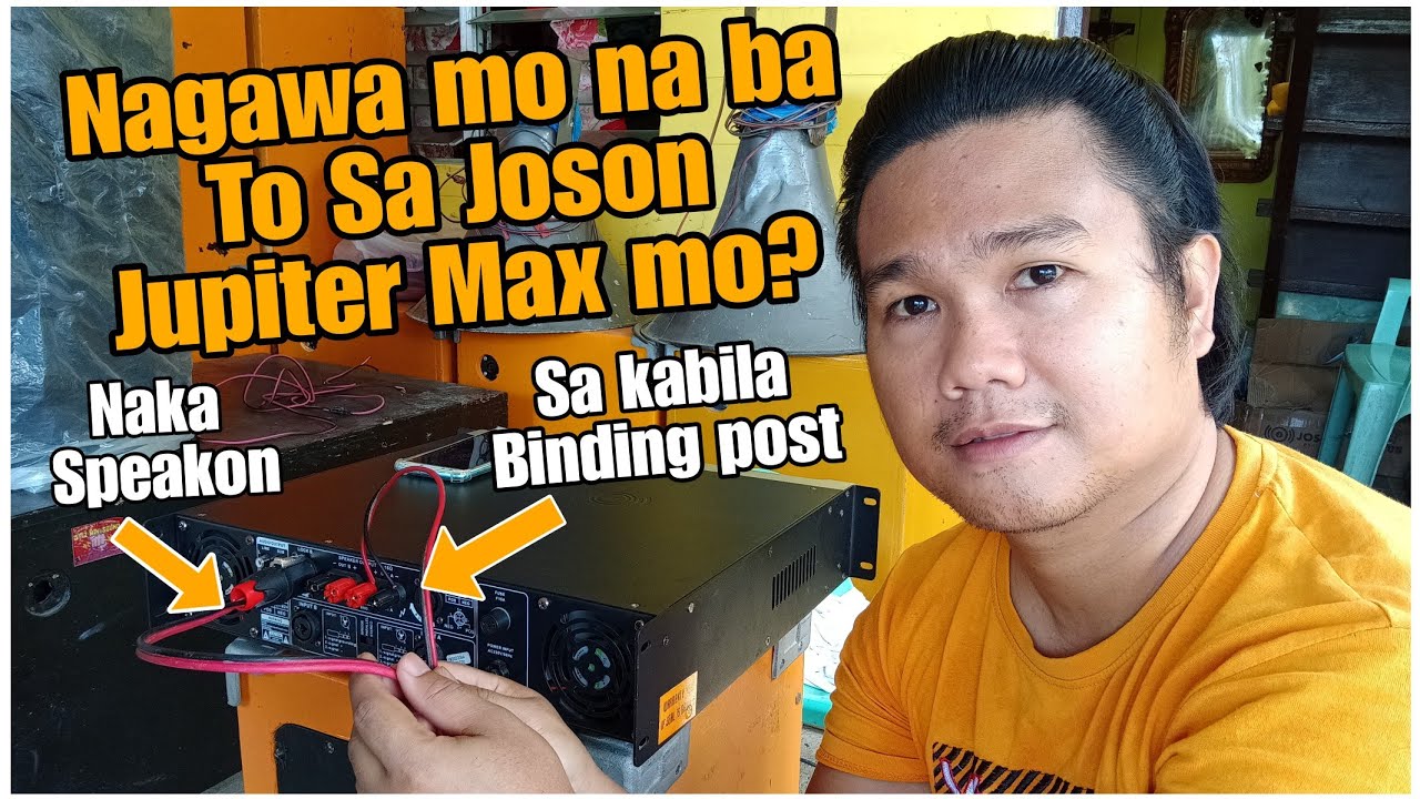 Sound System Joson Jupiter Max Power Amplifier Sa kabila naka Speakon ...