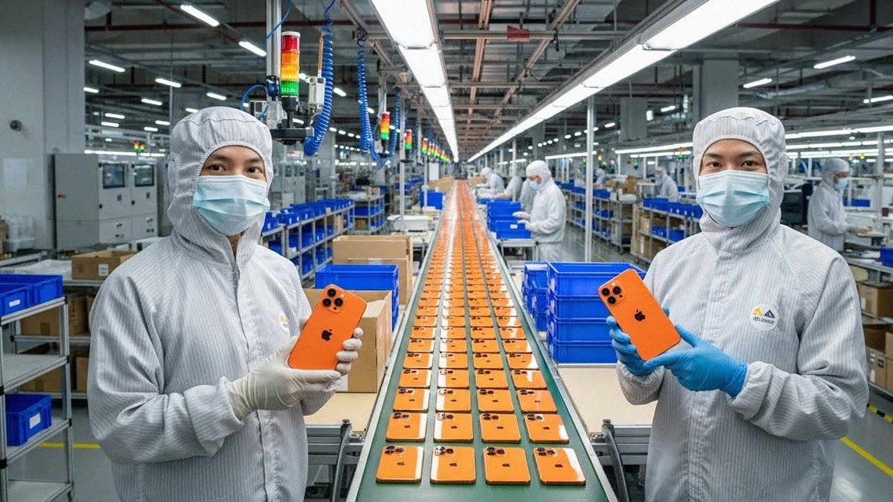 Inside Apple Factory : How Apple Manufactures the iPhone ( full process ...
