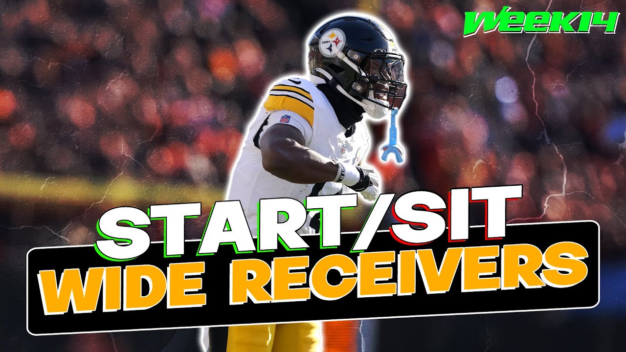 Week 14 Wide Receivers to START and SIT! (every matchup) - YouTube
