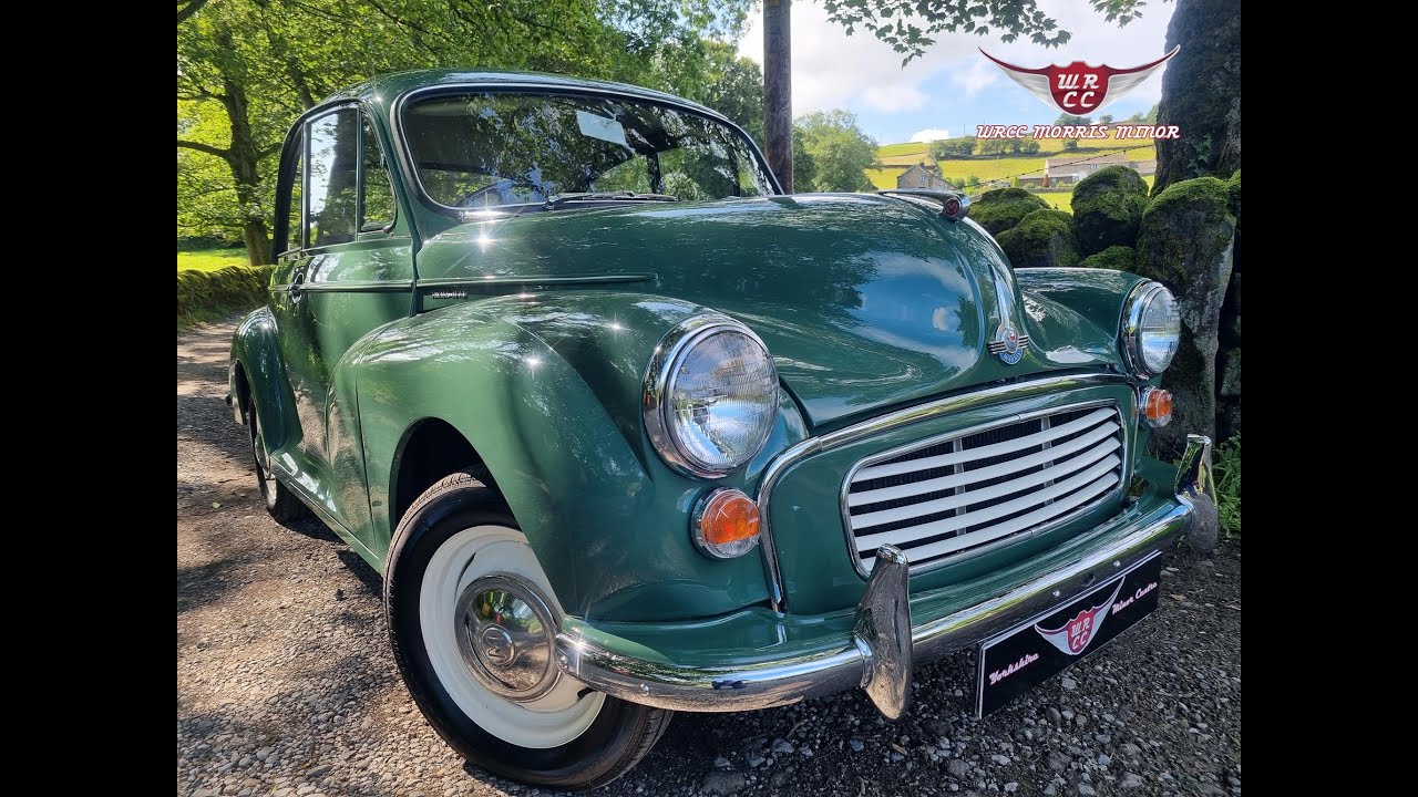 1968 Show quality Almond Green Morris Minor Saloon just in ...