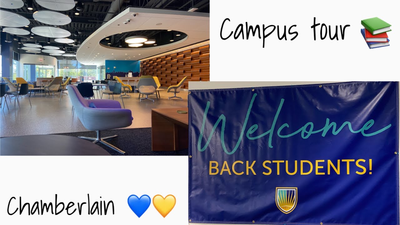 New Campus | Mini tour | Chamberlain 💙💛 - YouTube