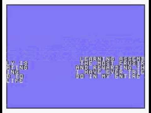 Assembly Scrolling Text - YouTube