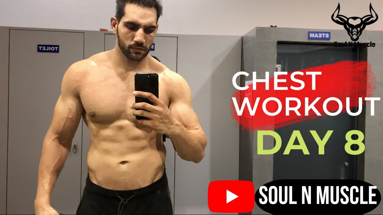 Chest workout !! Transformation series - YouTube