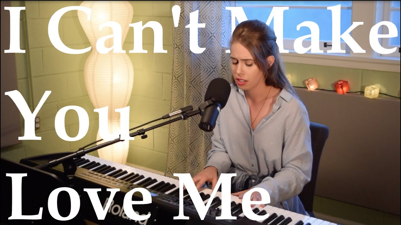 I Can't Make You Love Me - Cover by Allie Farris - LiveTake - YouTube