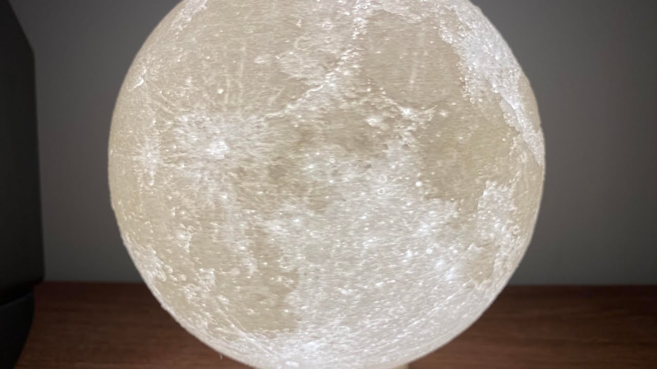 Moon Light Lithophane Timelapse | Bambu Lab X1 Carbon - YouTube