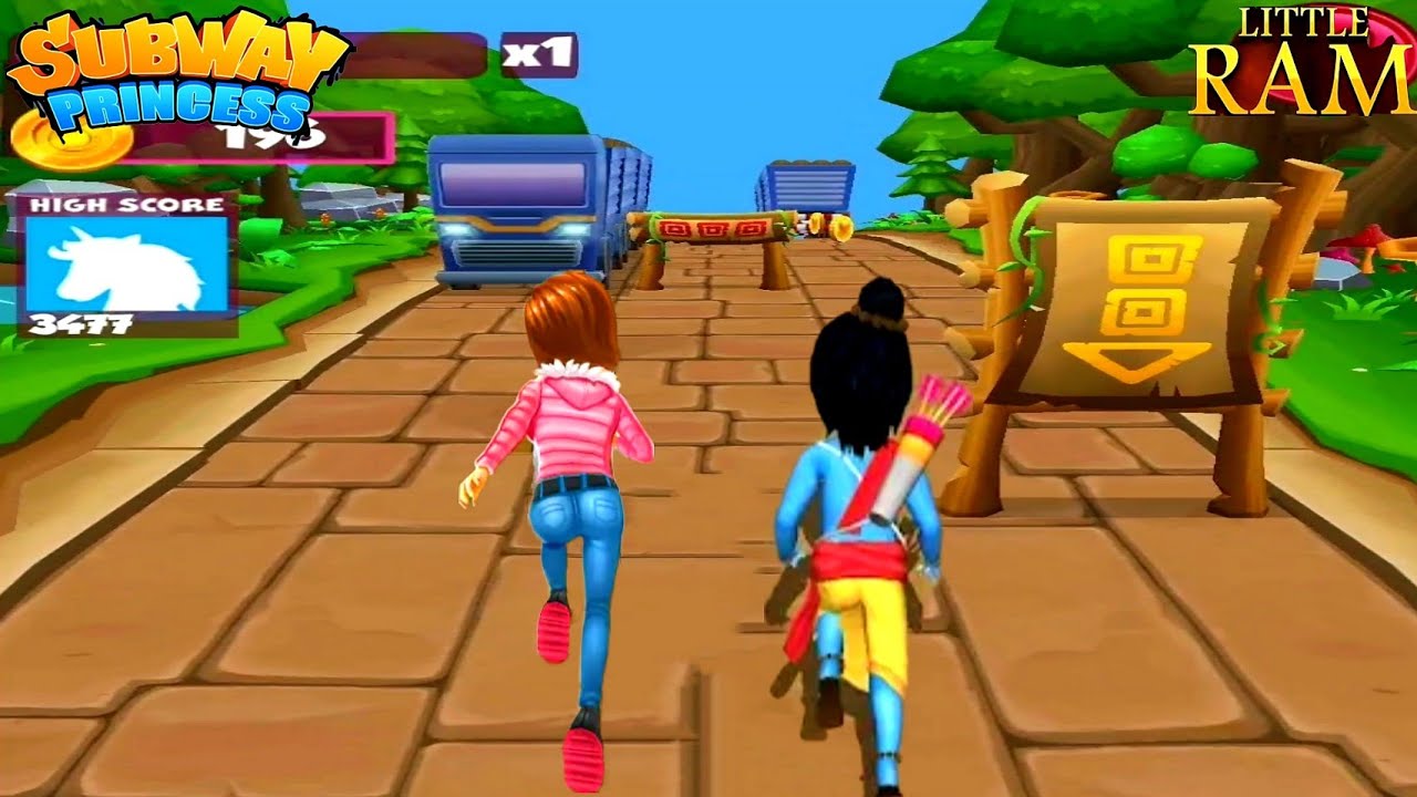 Little Ram Run & Subway Princess Runner - NEW GAMES | Android/iOS ...