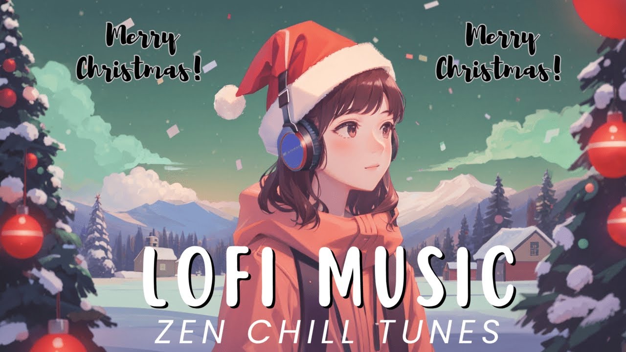 Cozy Christmas Beats 🎄 Lofi Hiphop Mix ~ Christmas Lofi Music to Study ...