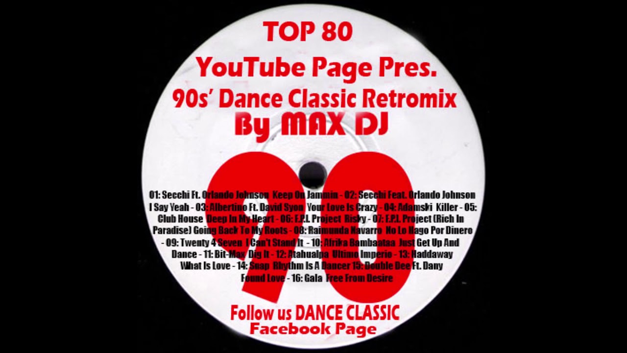 Max DJ - 90s' Dance Classic Retromix # 01. - YouTube
