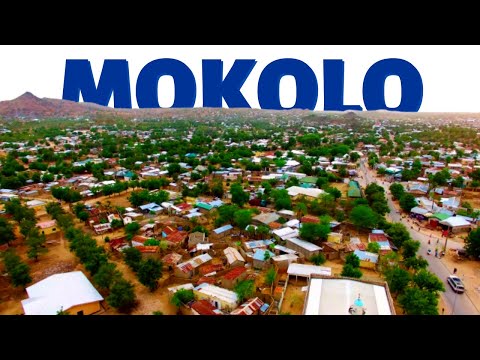 Ville de Mokolo - Vue du ciel (En 4K)