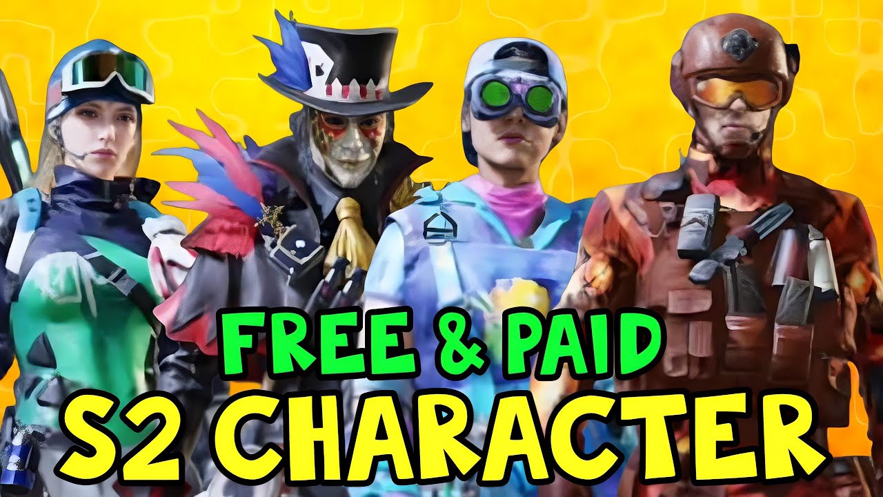 ALL FREE AND PAID CHARACTER SKINS FOR COD MOBILE SEASON 2 - 2023 - YouTube