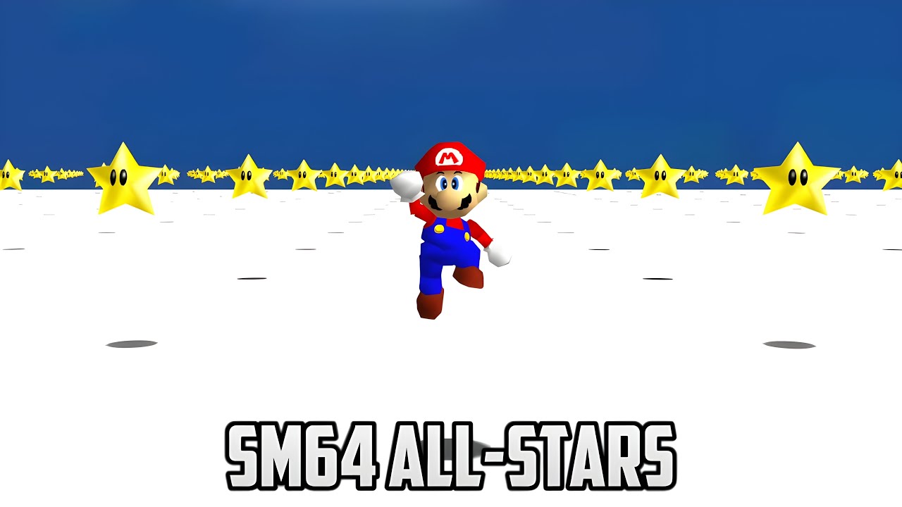 ⭐ Super Mario 64 - SM64 ALL-STARS - YouTube