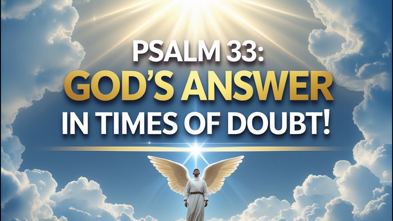 Psalm 33: God’s Answer in Times of Doubt and Fear! - YouTube